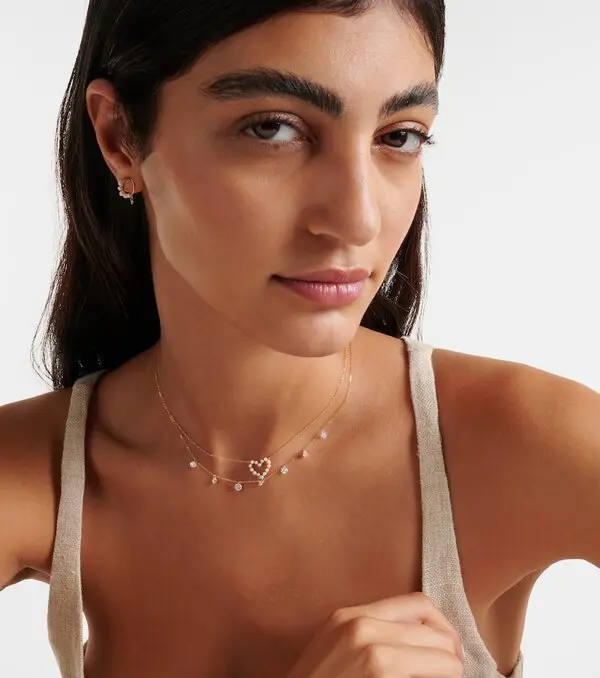 PERSEE Persée Danaé 18kt Yellow Diamond Necklace