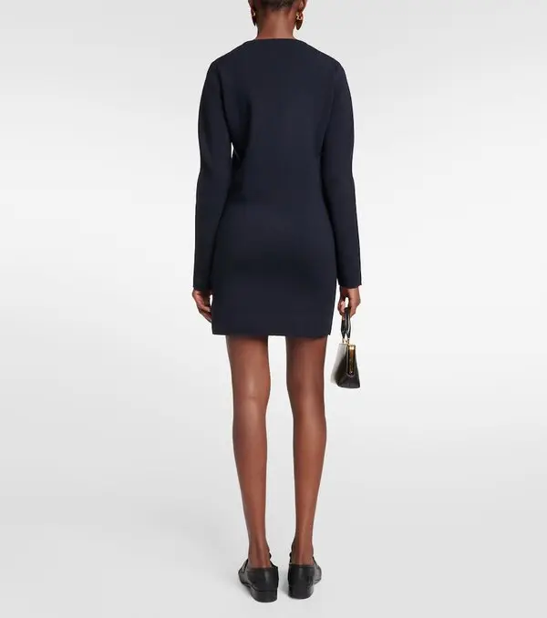 Max Mara Eridani Mini Dress - Blue