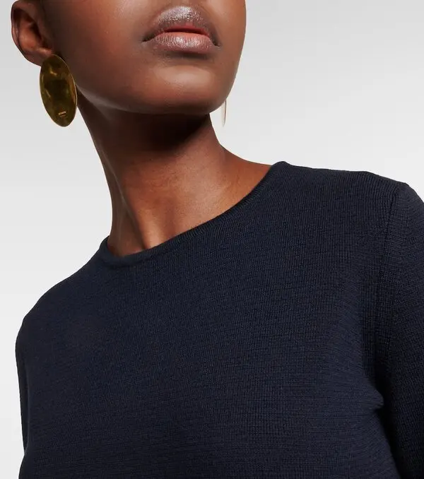 Max Mara Eridani Mini Dress - Blue