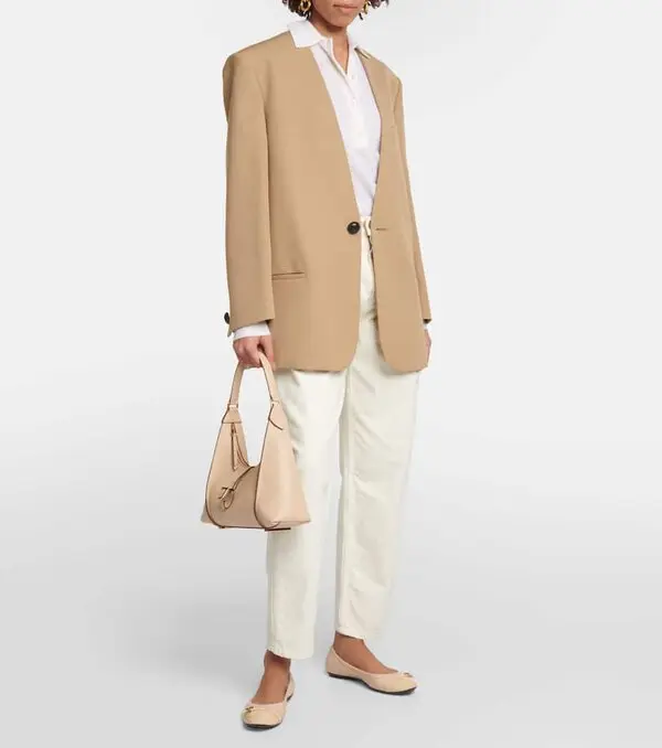 TOD'S Leather Ballerina Flats