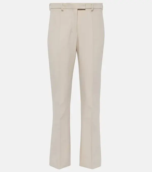 Max Mara Fatina Cropped Straight Pants - White