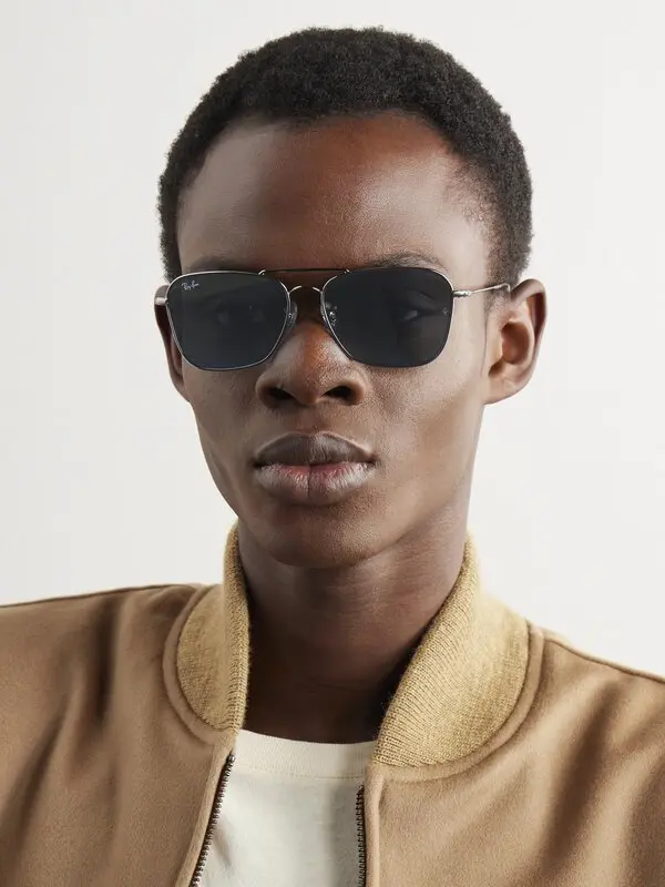 Ray-ban Caravan Reverse Square-frame -tone Sunglasses