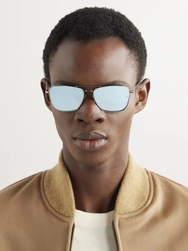 Ray-ban Caravan Reverse Square-frame -tone Sunglasses