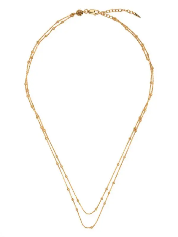 MISSOMA Beaded Double-chain Necklace - Gold