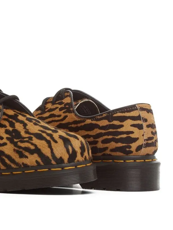 Dr. Martens X Wacko Maria 141 Leopard-Print Oxford Shoes In Brown