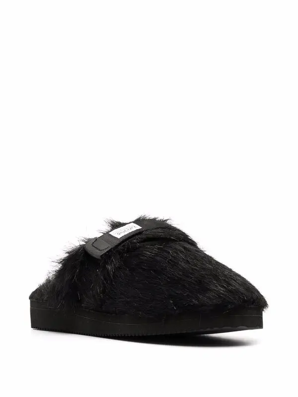 Suicoke Zavo Textured Slippers - Black