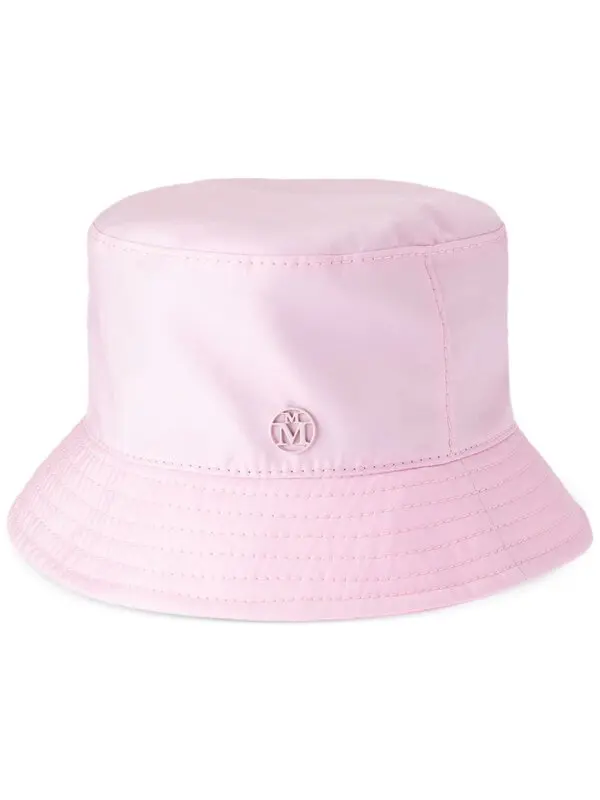 MAISON MICHEL Jason Tonal Bucket Hat - Pink