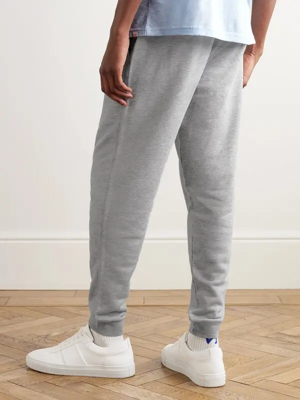 Derek Rose Quinn 1 Tapered Cotton And Modal-blend Jersey Sweatpants - Gray