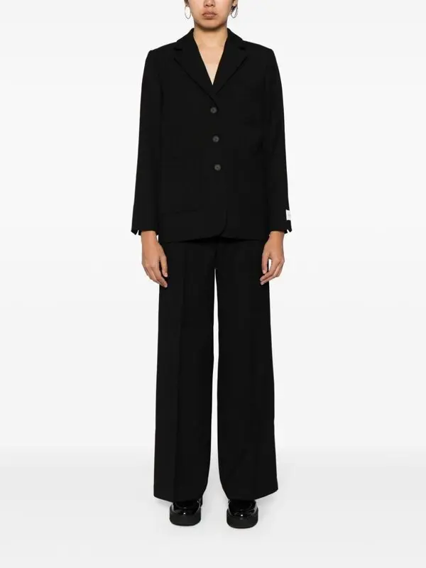 Maison Kitsuné Logo-tag Textured Blazer