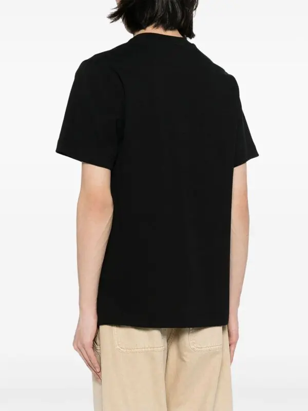 Jacquemus Logo-patch T-shirt - Black