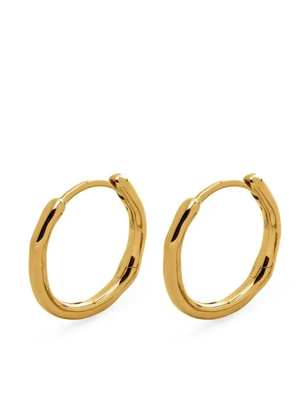 Monica Vinader Siren Small Hoop Earrings - Gold