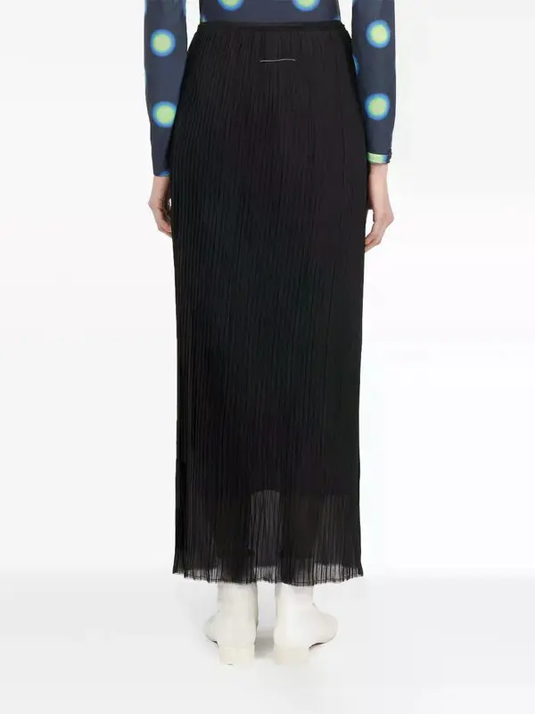 MAISON MARGIELA Pleated Maxi Skirt