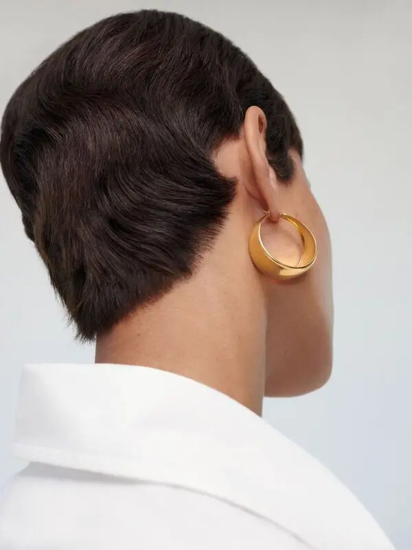 Monica Vinader Kate Young Hoop Earrings