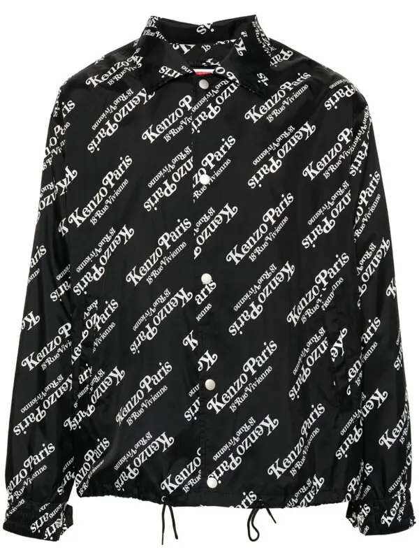 Kenzo X Verdy Logo-print Windbreaker