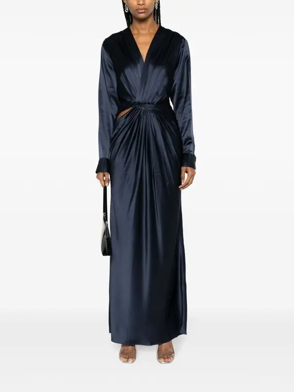 Christopher Esber Triquetra Twist Maxi Dress