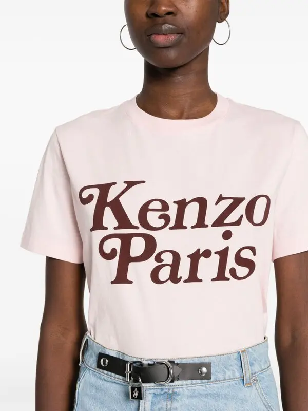 Kenzo X Verdy Logo-print Cotton T-shirt - Pink