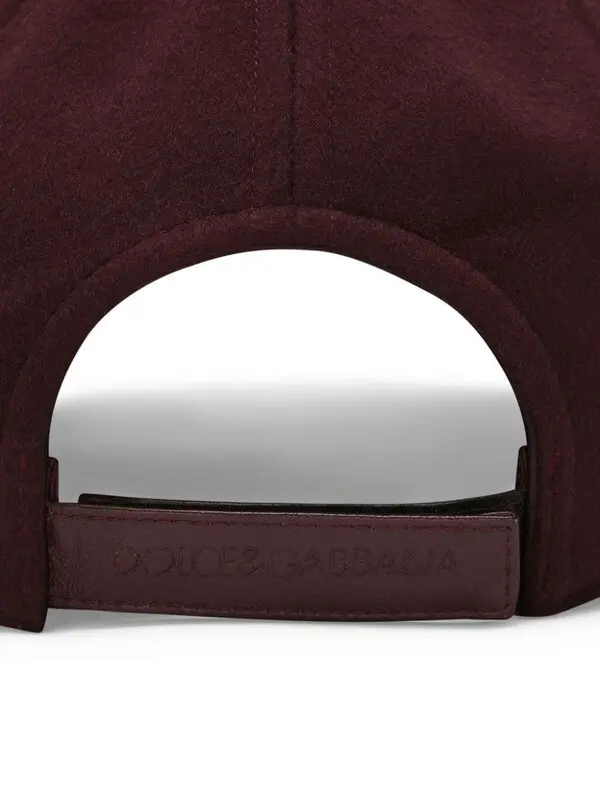 Dolce & Gabbana Logo-patch Baseball Cap - Brown