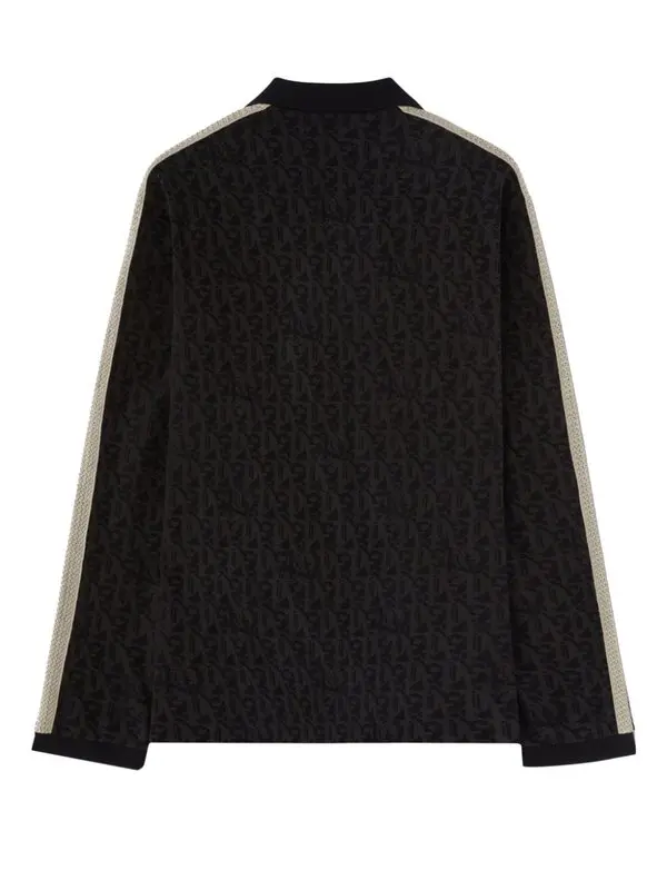 Palm Angels Dragon-monogram Track Shirt