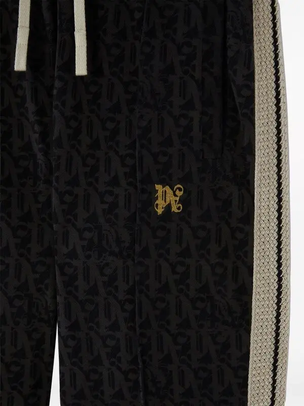 Palm Angels Dragon-monogram Track Pants
