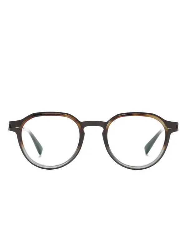 Mykita Caven Round-frame Eyeglasses - Brown