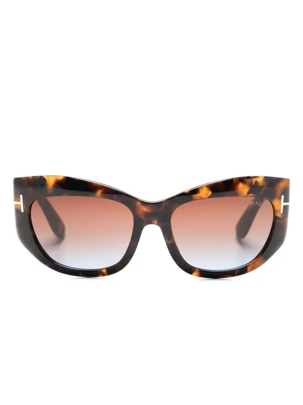 TOM FORD Brianna Cat-eye Sunglasses - Brown