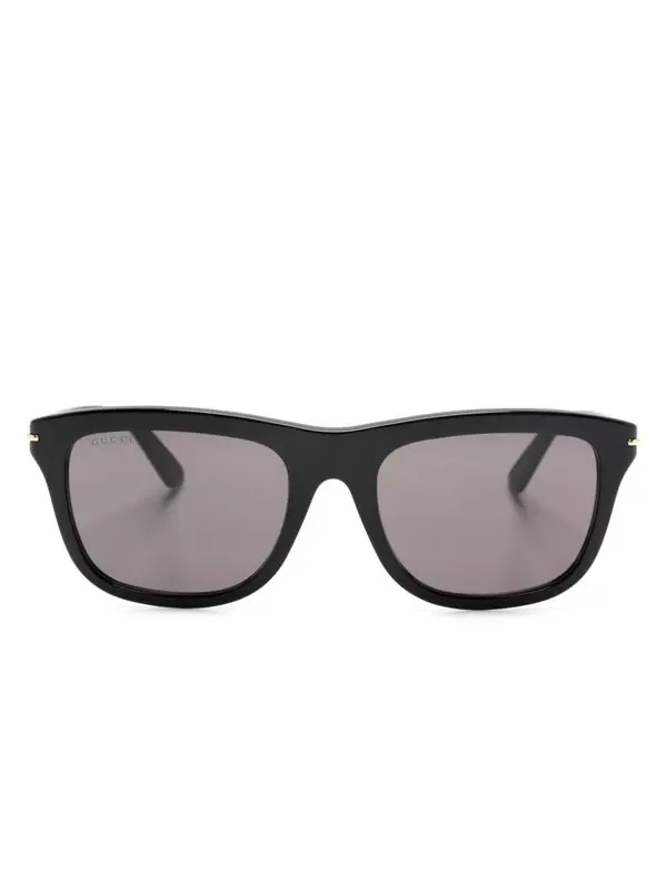 Gucci Tinted-lenses Square-frame Sunglasses - Black