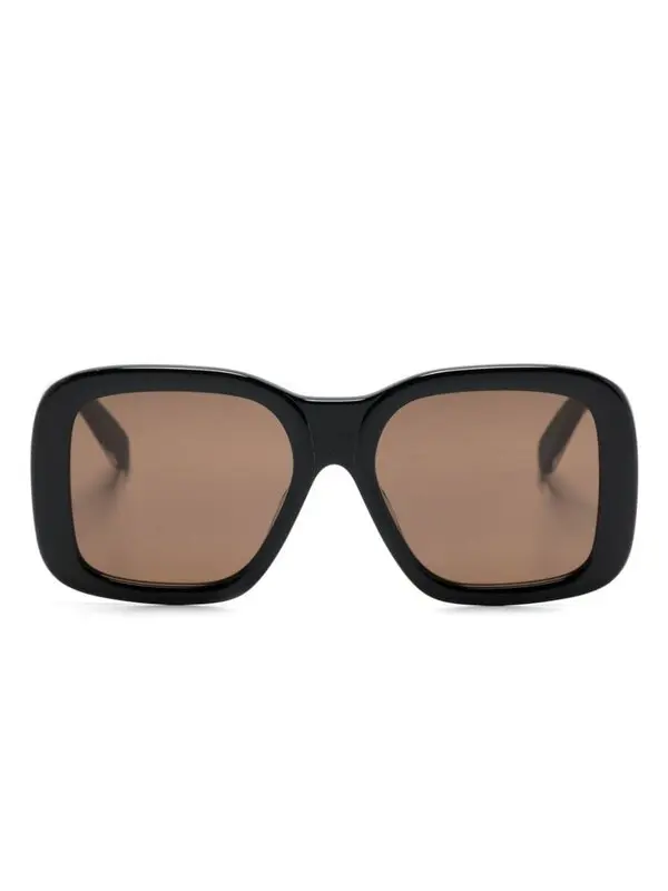 Stella McCartney Oversized Square Frame Sunglasses - Black
