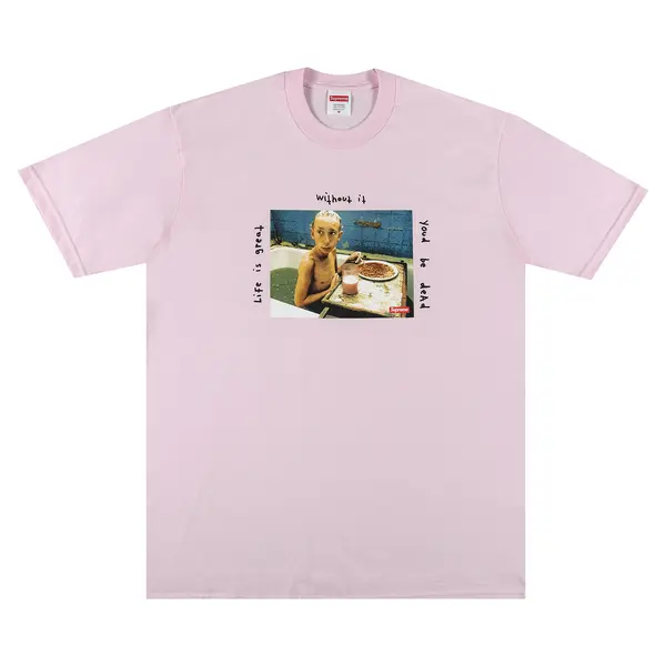 Supreme Gummo Bathtub Tee 'light - Pink