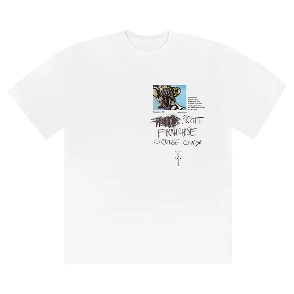 CACTUS JACK BY TRAVIS SCOTT Portrait Of Travis Wip T-shirt - White