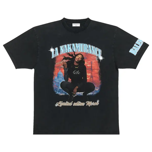 Balenciaga Music Aya Nakamura Merch T-shirt - Black