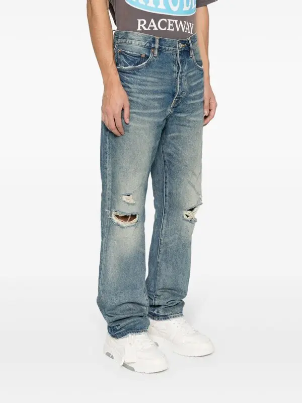 PURPLE BRAND P011 Vintage Knee Slit Jeans