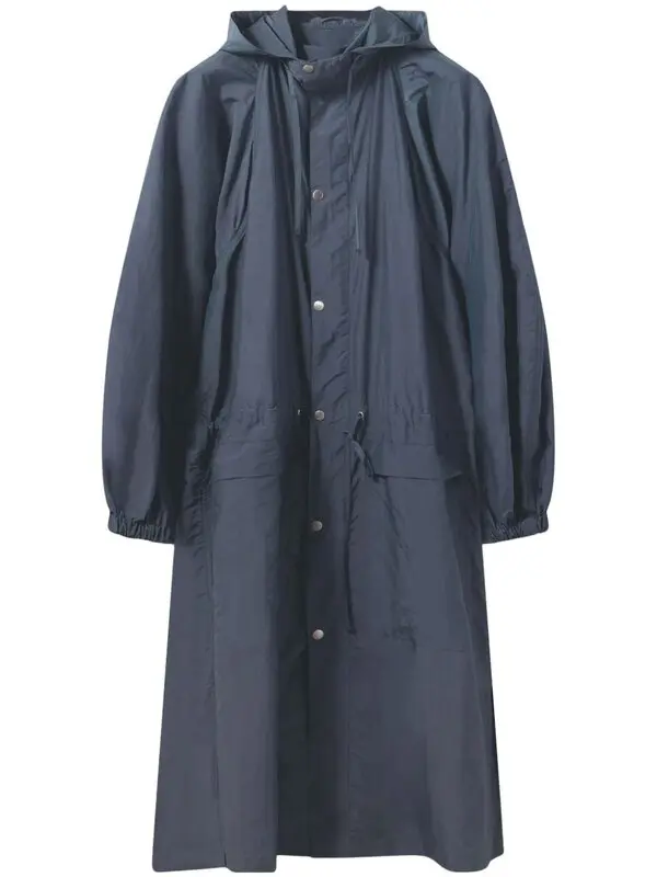 LEMAIRE Hooded Single-breasted Raincoat