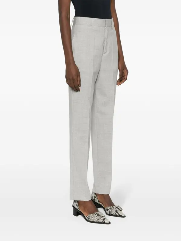 P.a.r.o.s.h High-waisted Tailored Trousers - Grey