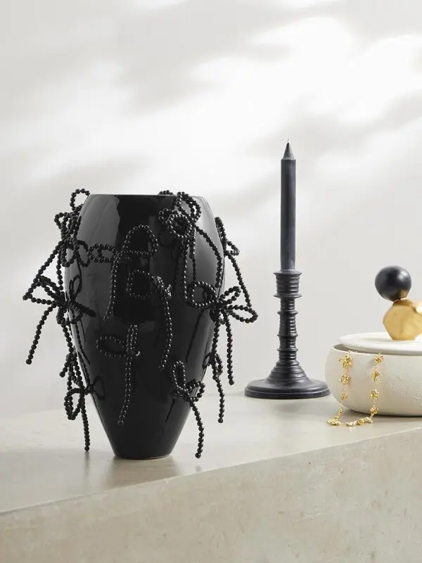 Completedworks Large Embellished Ceramic Vase
