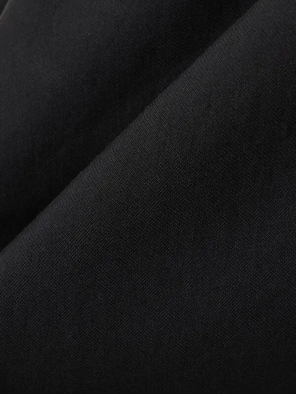 Brunello Cucinelli Crepe Maxi Skirt - Black