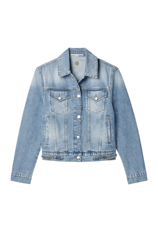 Stella McCartney Iconic Chain-embellished Denim Jacket