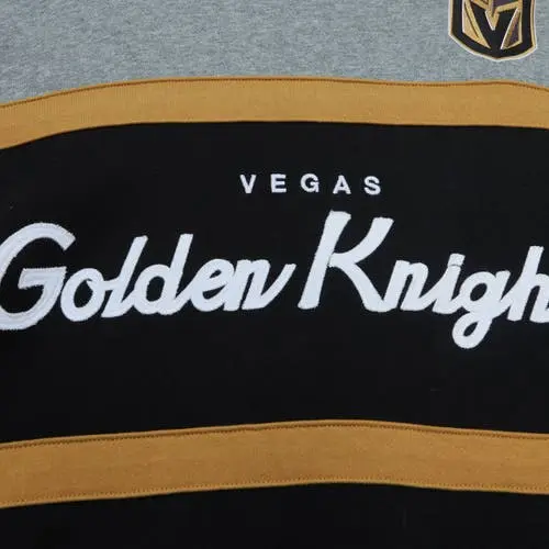 Mitchell & Ness Vegas Golden Knights Head Coach Pullover Hoodie