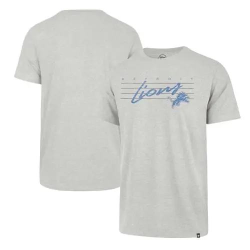 '47 Detroit Lions Downburst Franklin T-shirt - Gray