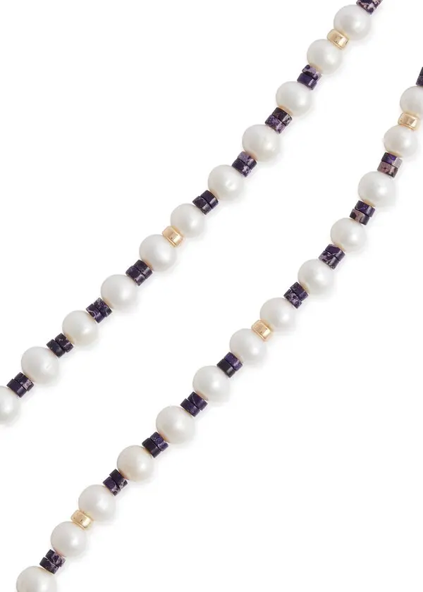 Éliou Fern And Beaded Necklace