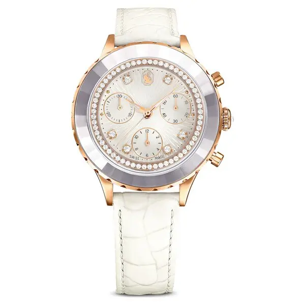 SWAROVSKI Octea Chrono Watch - White