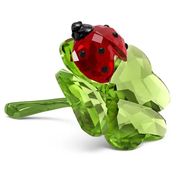SWAROVSKI Idyllia Ladybug And Clover - Green