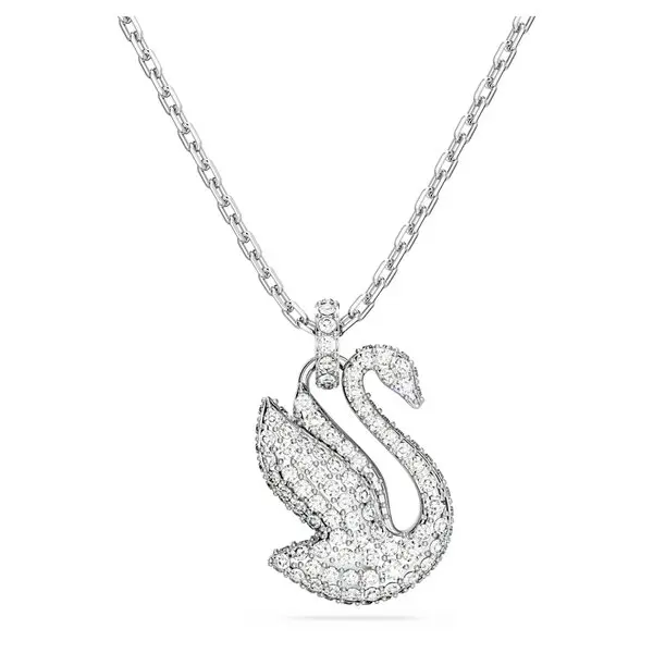 SWAROVSKI Swan Pendant - White