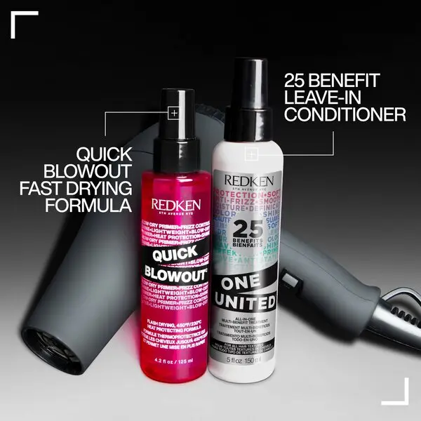 REDKEN Styling Starter Trio: Hairspray, Primer & Leave