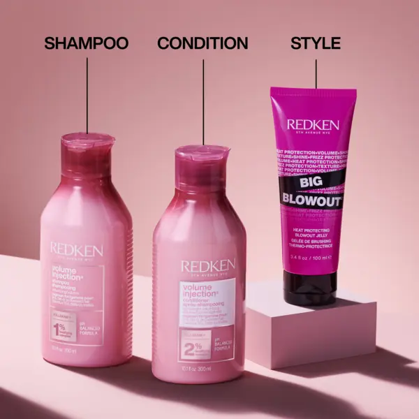 REDKEN Volume Injection Duo Shampoo & Conditionery For Fine Hair