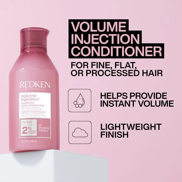 REDKEN Volume Injection Duo Shampoo & Conditionery For Fine Hair