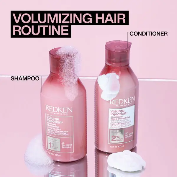REDKEN Volume Injection Duo Shampoo & Conditionery For Fine Hair