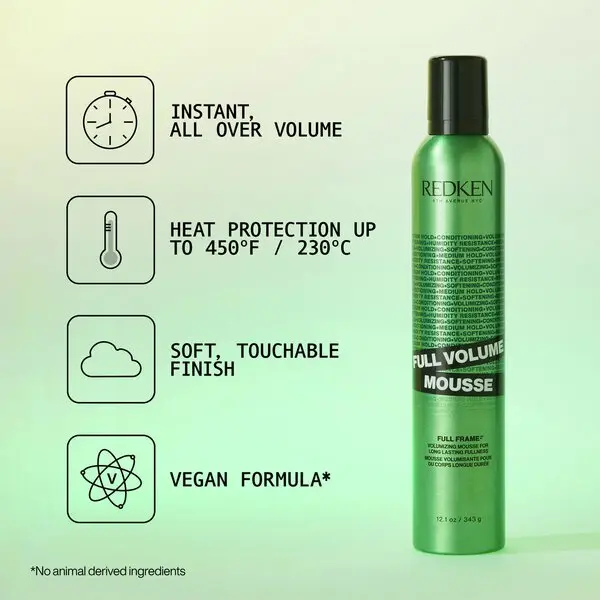 REDKEN Full Volume Hair Mousse | Volumizing Hair Mousse
