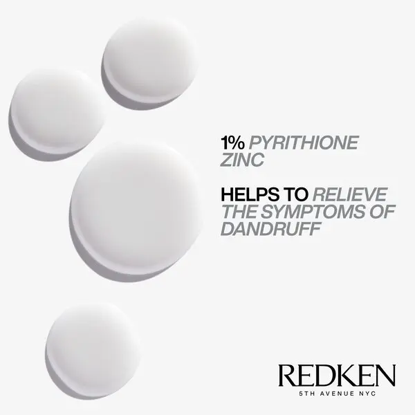 REDKEN Gentle Dandruff Control Shampoo For Scalp Health