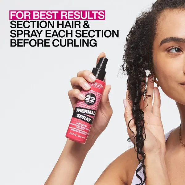REDKEN High Hold Thermal Spray: Heat Protectant Hairspray