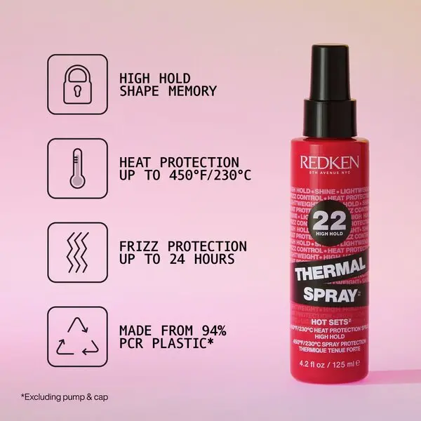 REDKEN High Hold Thermal Spray: Heat Protectant Hairspray